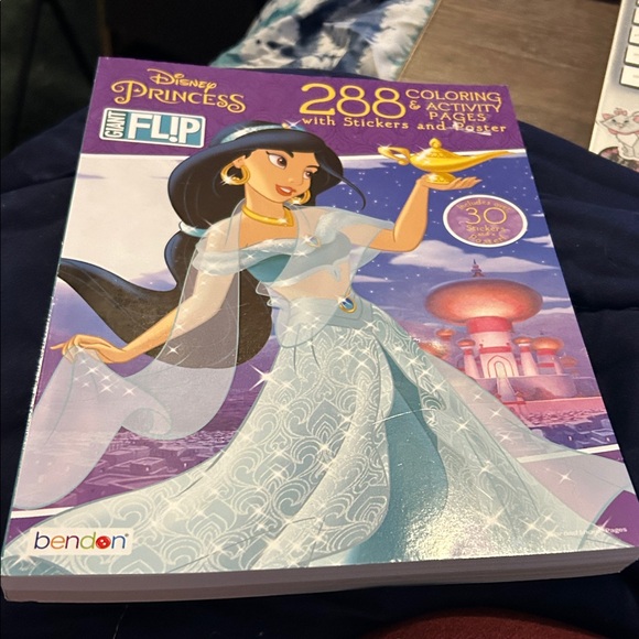 Disney | Other | Disney Princess Jasmine Activity Book With Stickers ...
